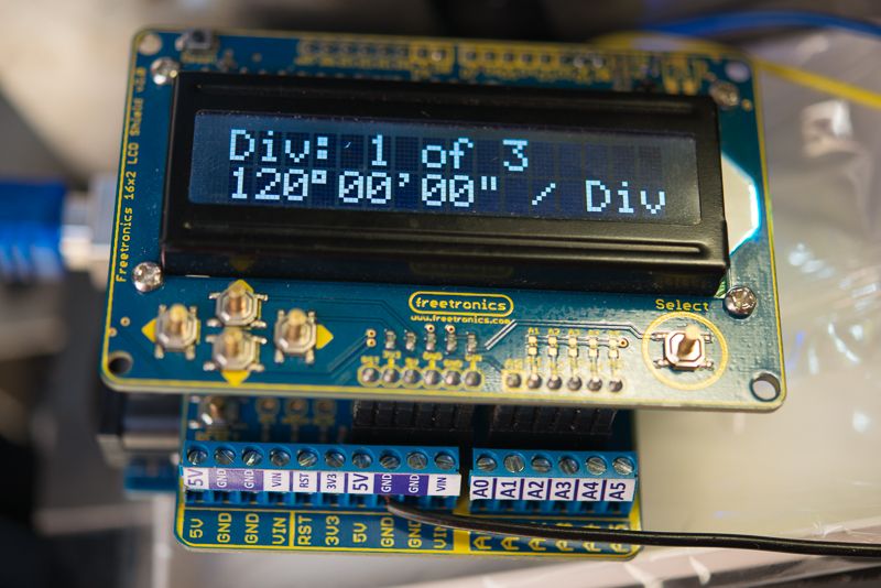 Arduino High Performance Interrupt Driven Arduino Rotary Table Controller 0796